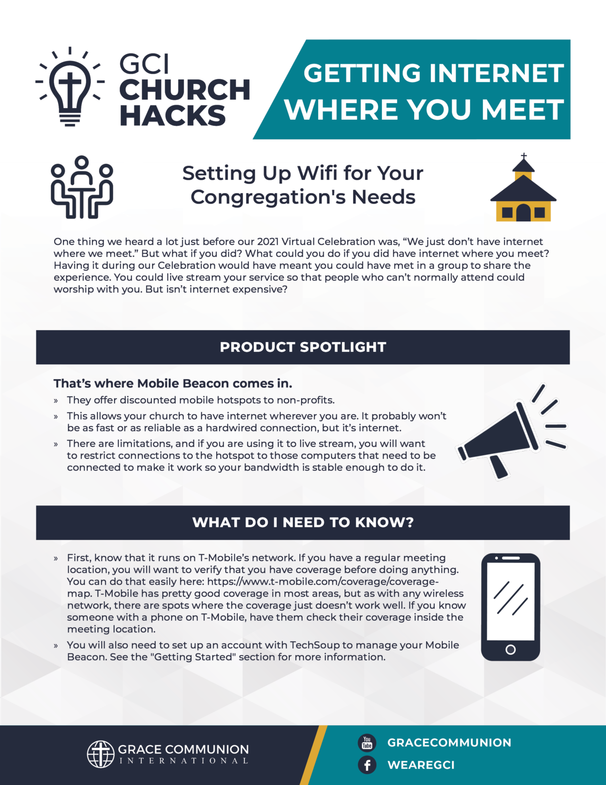 Church Hack: Adding Internet – GCI Equipper