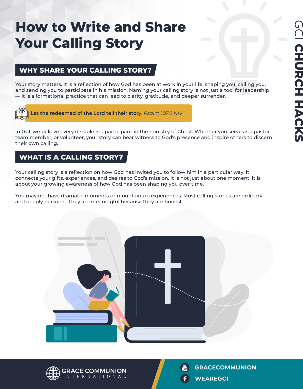 Church Hack—How to Write and Share Your Calling Story – GCI Equipper
